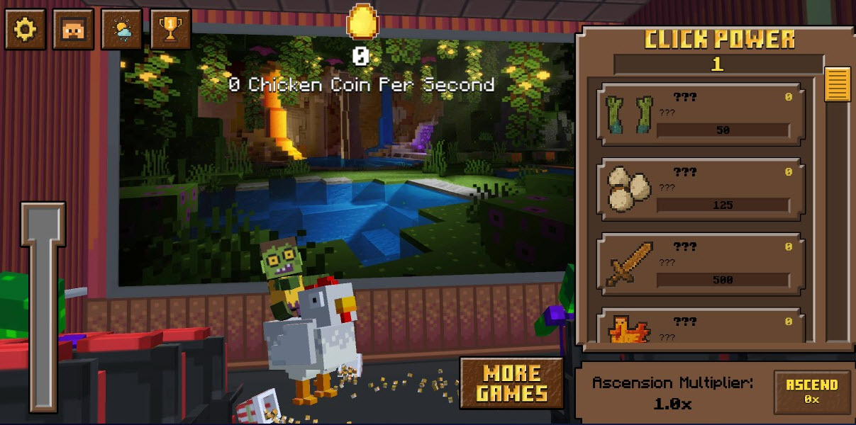 Chicken Jockey Clicker - Play Online On Steal A Brainrot Game