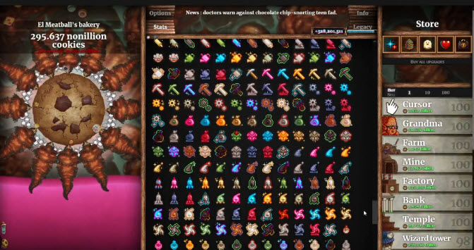 Cookie Clicker - Play Online On Steal A Brainrot Game